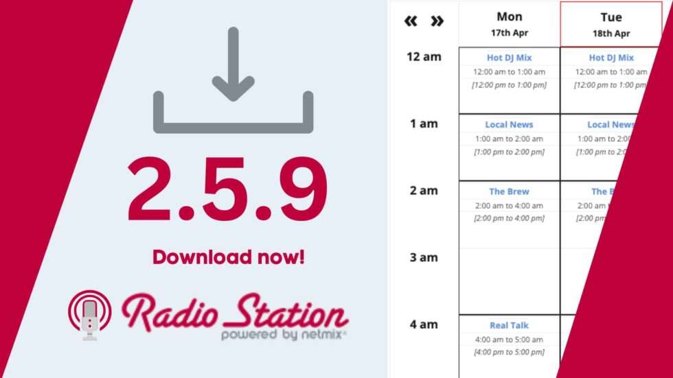 Radio Station 2.5.9 Version Update - Radio Station Pro